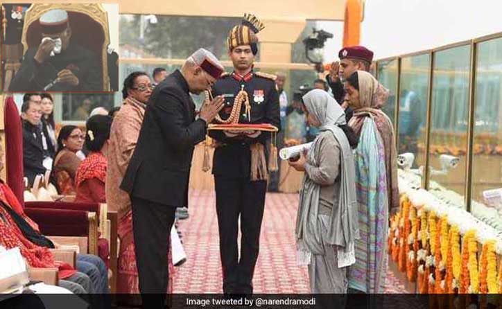 President Kovind Turns Emotional After Honouring Posthumously Ashok