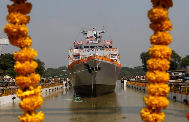 Warship building in India gets boost through public-private effort ...