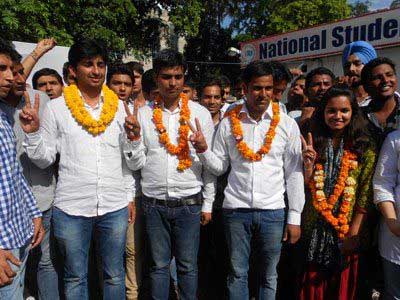 NSUI wins Delhi University elections - FacenFacts