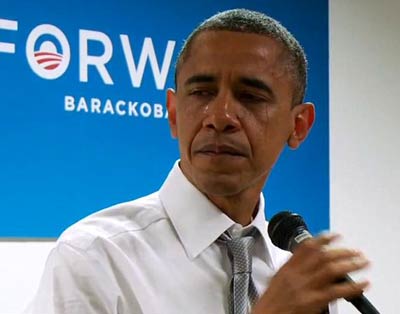 'I'm really proud of all of you guys, Obama says and crying while ...
