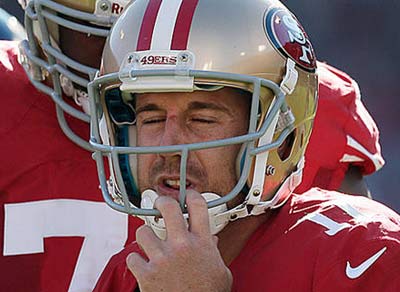 Alex Smith, the San Francisco 49ers quarterback out vs. Chicago Bears ...