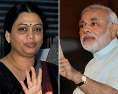 Suspended IPS officer Sanjiv Bhatt's wife Shweta to fight Narendra Modi ...