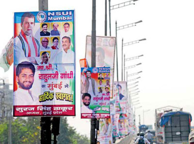 Rs 6 lakhs spent on Rahul Gandhi posters by Congress workers - FacenFacts