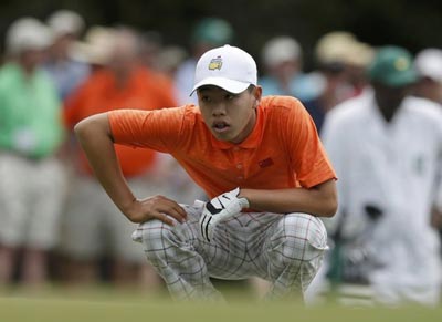 Guan Tianlang, the youngest player in Masters history is swiftly ...