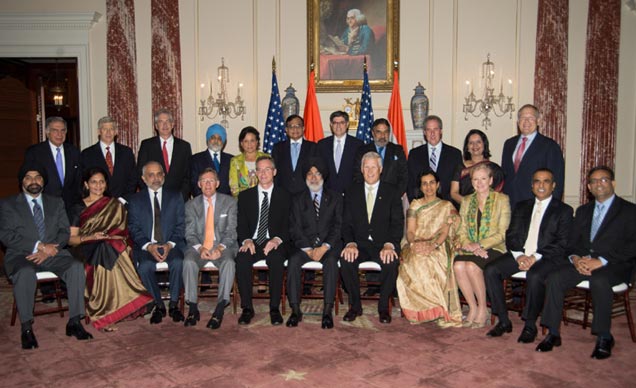 Anand Sharma attends US-India CEO Forum meeting: Top CEOs steps to ...