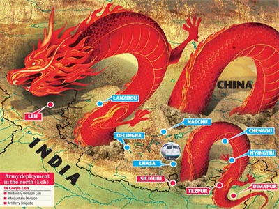 3 Chinese incursions in Ladakh in 5 days, 50 Chinese soldiers enter ...