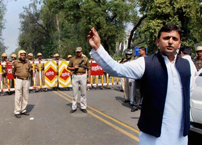 Its Akhilesh style: Once a key accused of Police recruitment scam now ...
